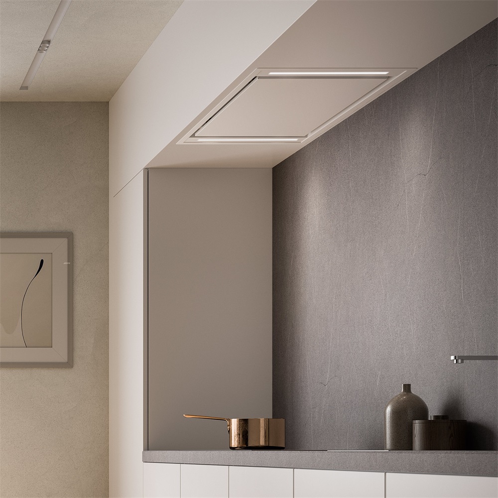 FALMEC STELLA PLUS mennyezeti páraelszívó, 90 cm, fehér, (motor nélkül) - ecorgan.hu