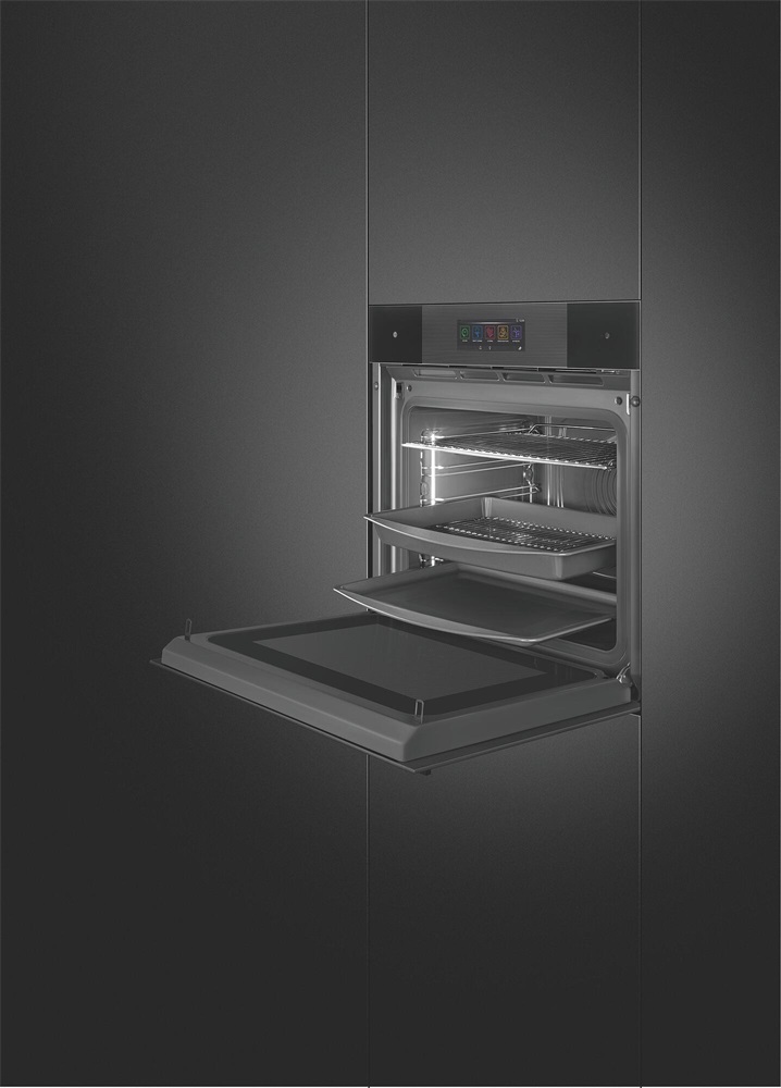 SMEG OMNICHEF HÁROM AZ EGYBEN SÜTŐ, Linea design, Galileo, 60 cm, nagy ...